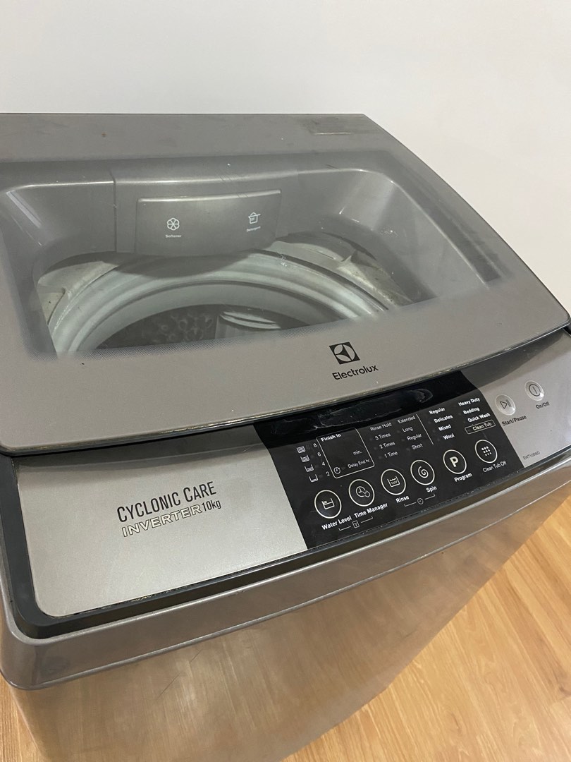 [RUSH] ELECTROLUX Cyclone Care 10kg, TV & Home Appliances, Washing ...