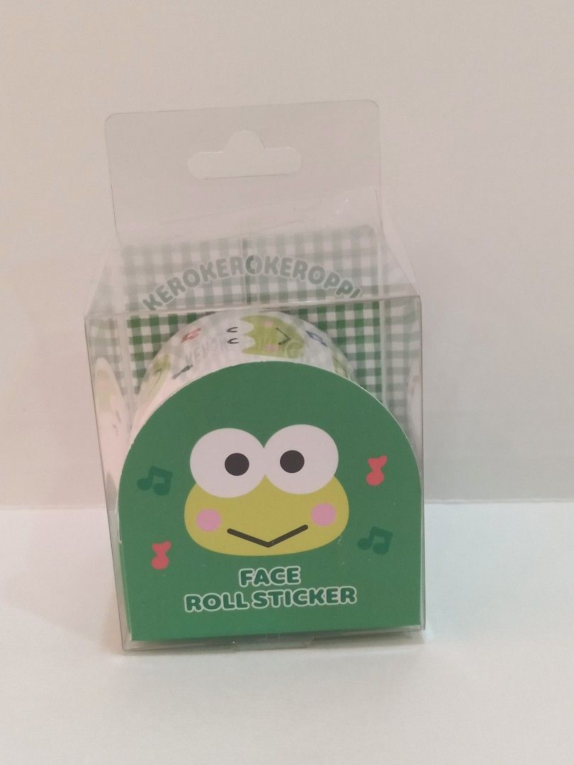 Sanrio License Face Roll Stickers Little Twin Stars Kerokerokeroppi ...