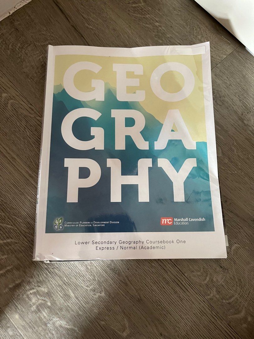 Sec 1 Geography textbook, Hobbies & Toys, Books & Magazines, Textbooks ...