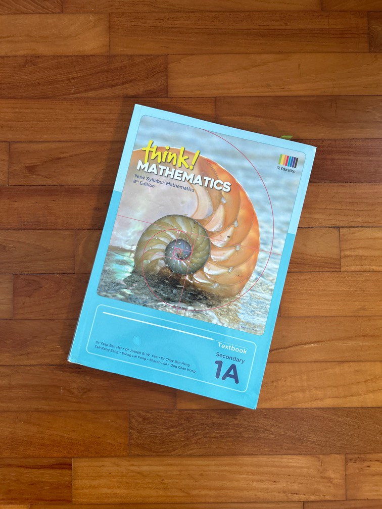 Sec 1 Math Textbook, Hobbies & Toys, Books & Magazines, Textbooks on ...