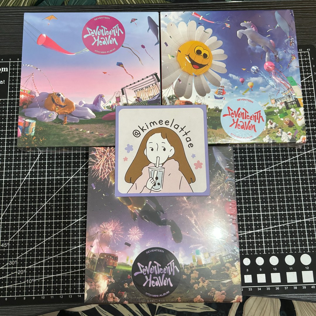 SEVENTEEN SVT SEVENTEENTH HEAVEN SEALED ALBUMS, Hobbies & Toys ...