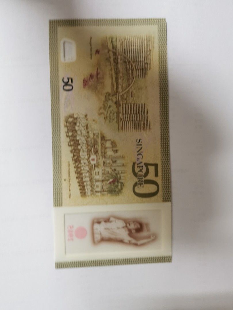 SG50 Commemorative Notes, Hobbies & Toys, Memorabilia & Collectibles ...