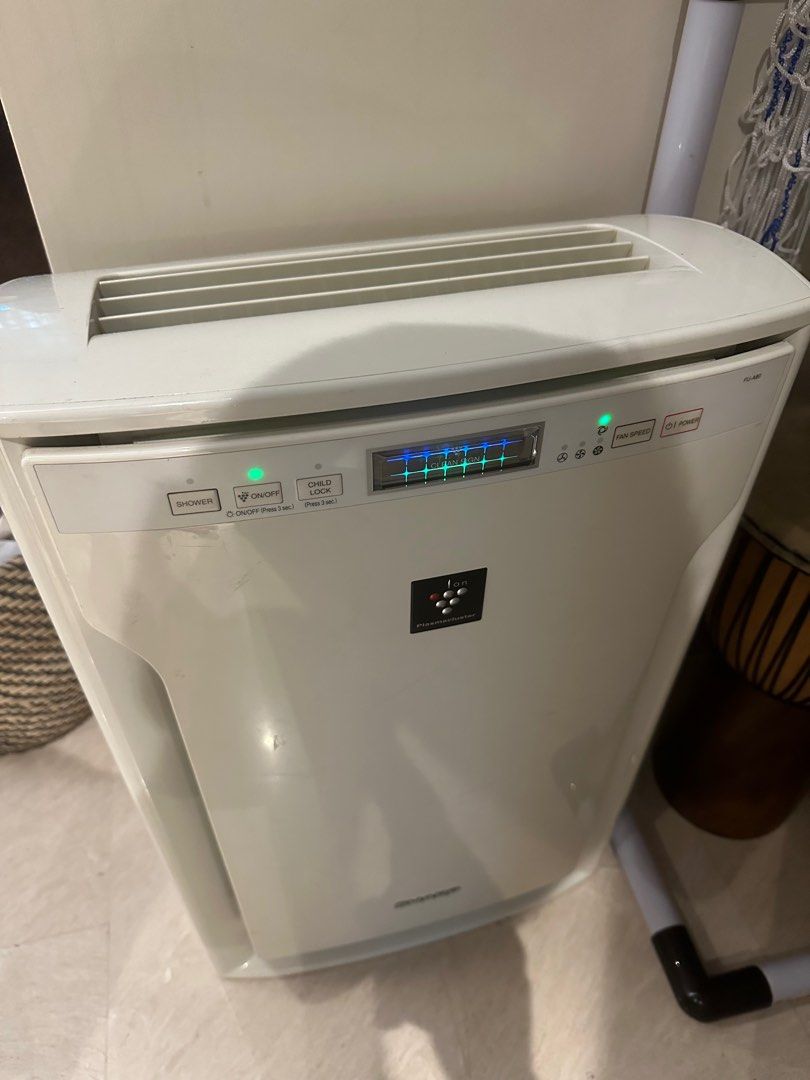 Sharp ion plasmacluster, TV & Home Appliances, Air Purifiers & Dehumidifiers on Carousell