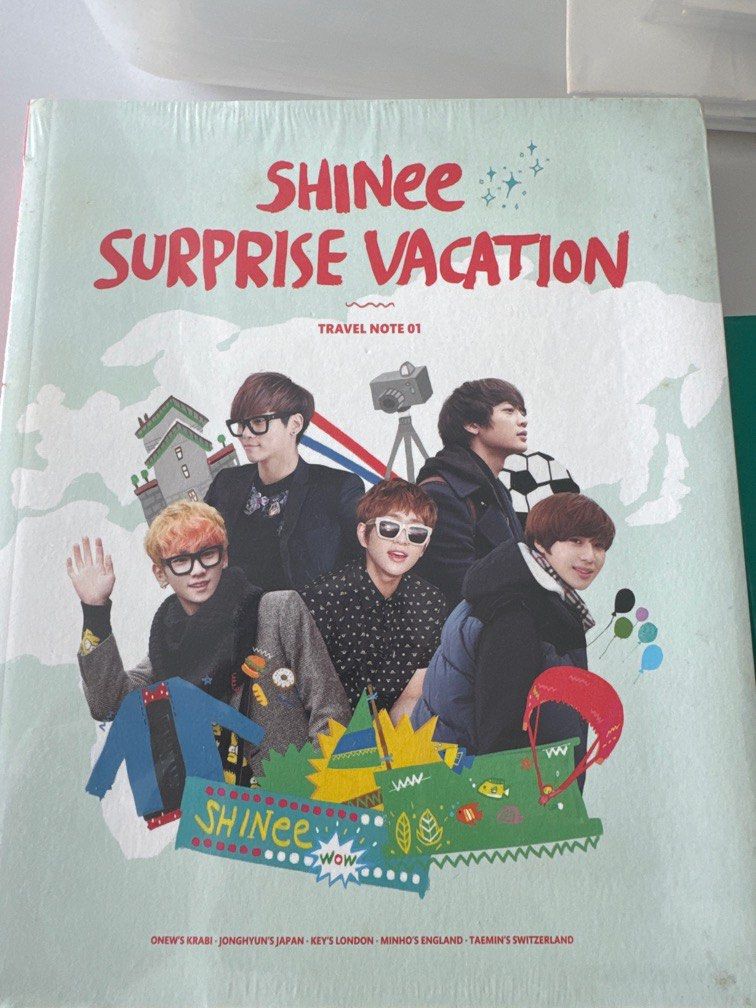 SHINee Surprise Vacation, Hobbies & Toys, Memorabilia & Collectibles, K-Wave on Carousell