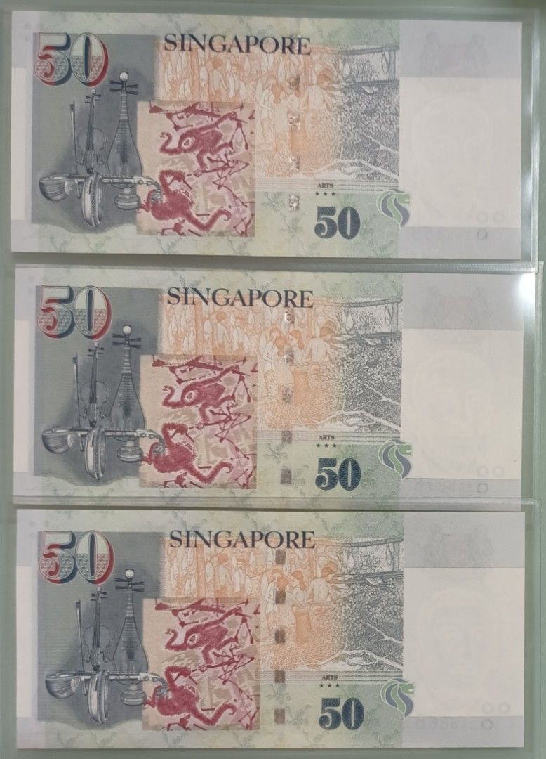 Singapore Currency Yusof Ishak $50 Note, Hobbies & Toys, Memorabilia ...
