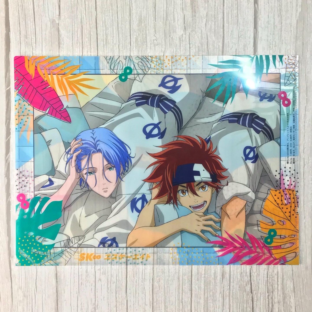 SK8 the Infinity clear file set (3 pcs.) - Hasegawa Langa & Reki Kyan ...