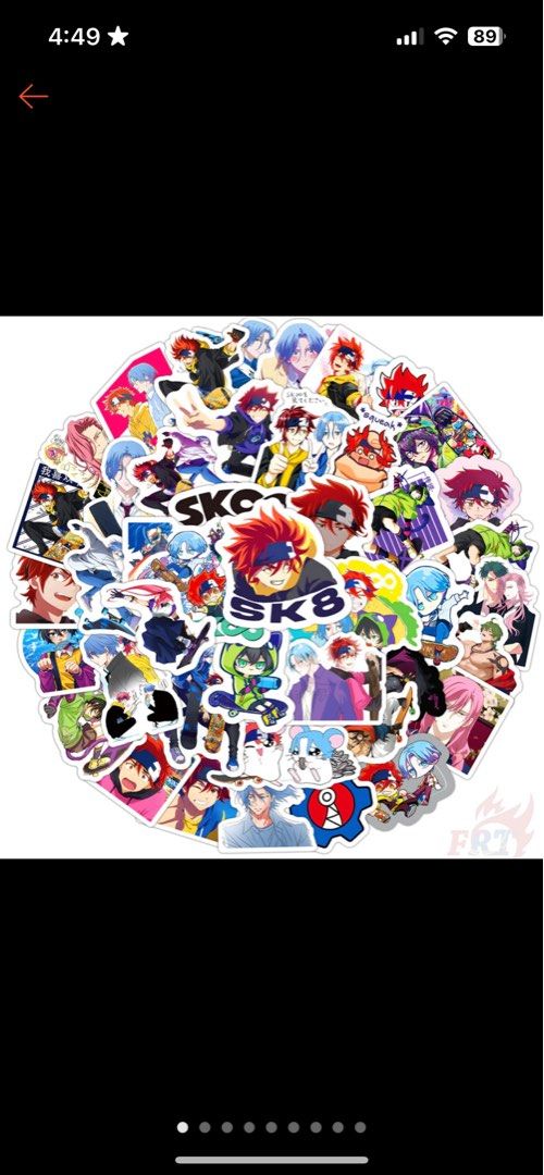 Sk8 the Infinity Stickers, Hobbies & Toys, Stationery & Craft, Art ...