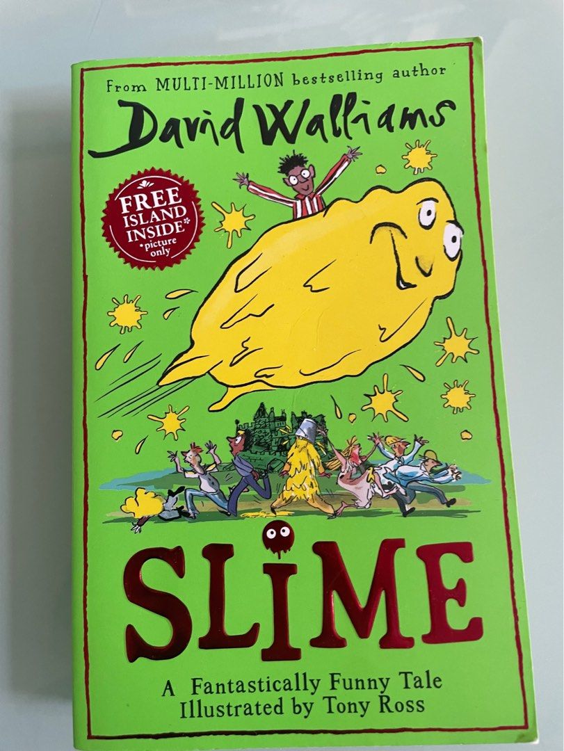 SLIME ~ David Walliams, 興趣及遊戲, 書本 & 文具, 小朋友書 - Carousell