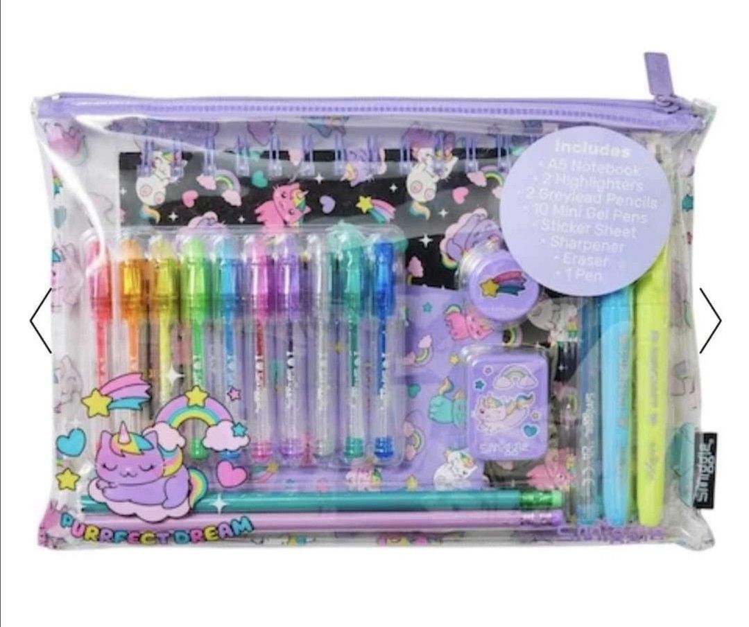 SMIGGLE STATIONARY SET, Hobbies & Toys, Stationary & Craft, Stationery ...