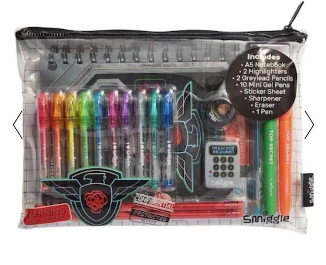SMIGGLE STATIONARY SET, Hobbies & Toys, Stationary & Craft, Stationery ...