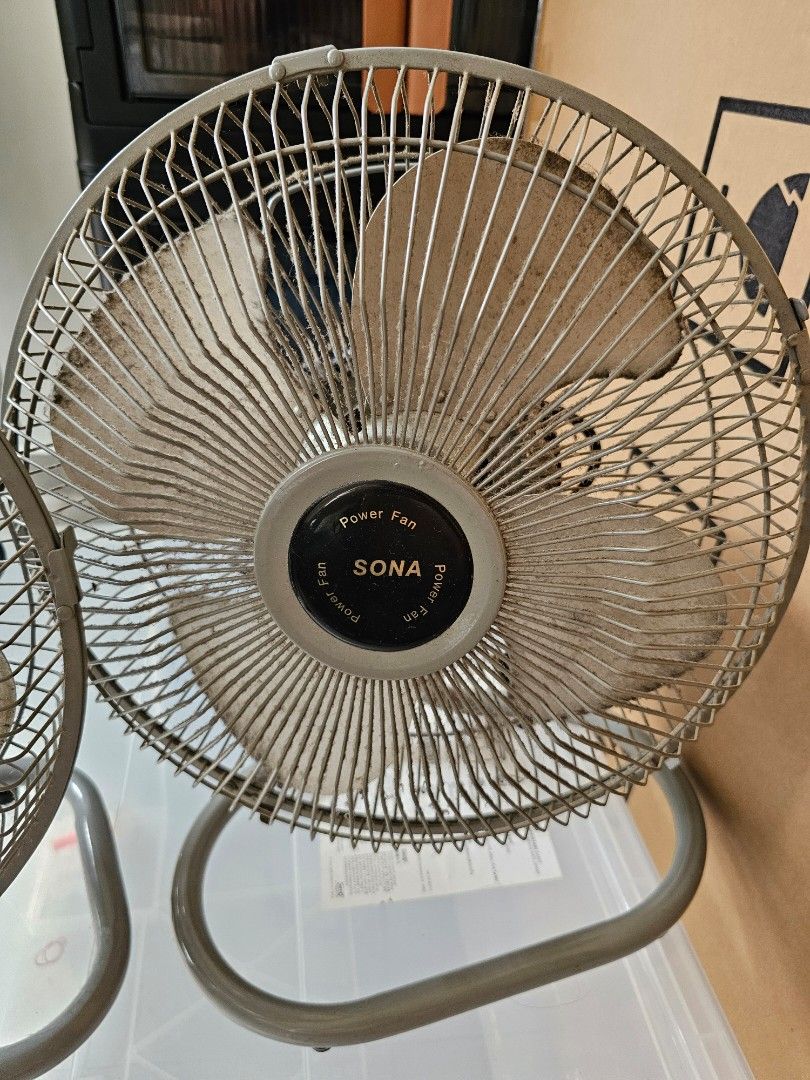 Sona 12 inches Power fan, Furniture & Home Living, Lighting & Fans ...