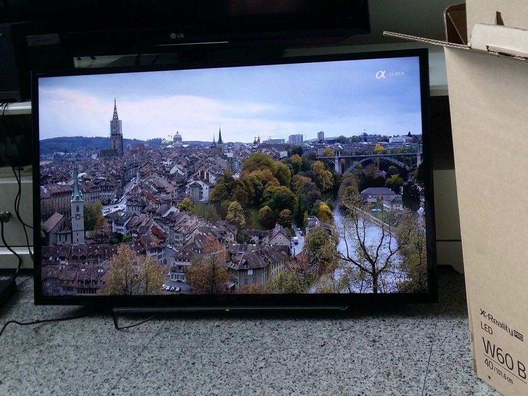 Sony, 40 inches, LED, used with care, remote control not included, TV ...