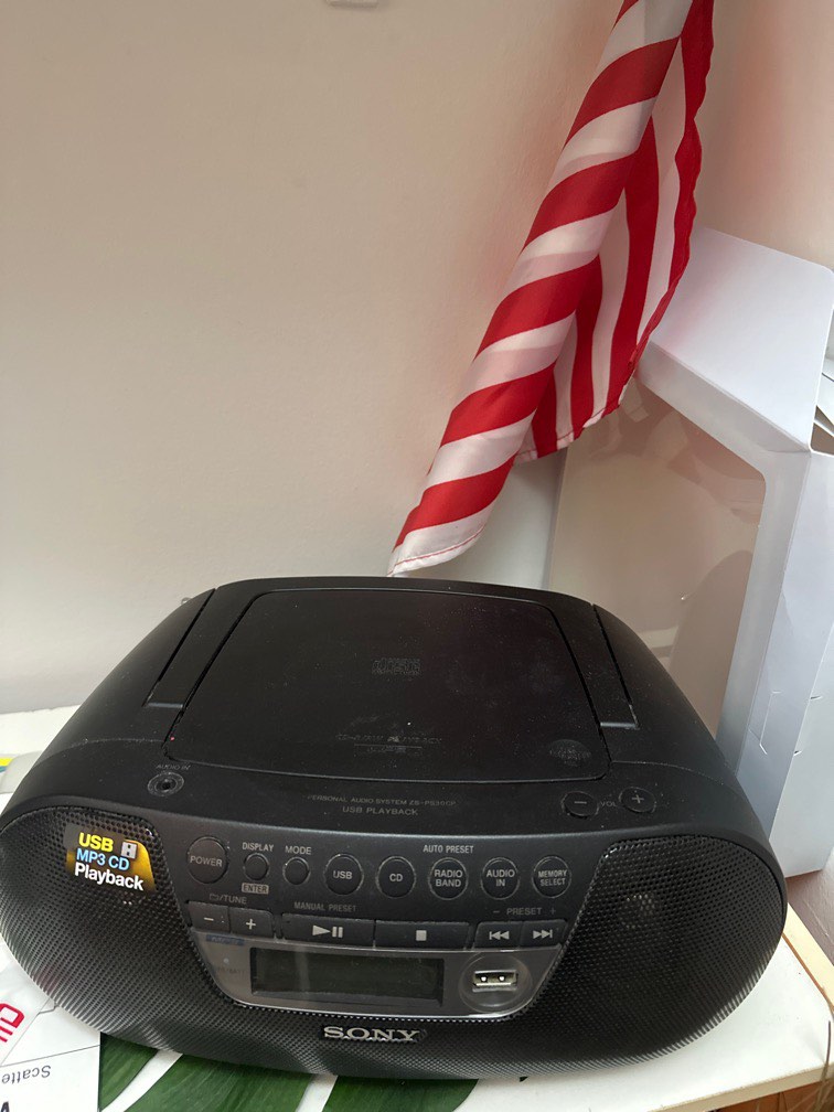 Sony Radio USB MP3 CD Playback, Audio, Portable Music Players on Carousell