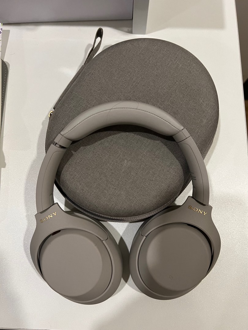 Sony XM4 Headphones, Audio, Headphones & Headsets on Carousell