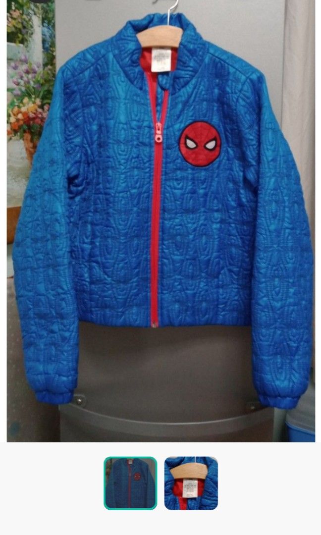 SpidermAn Jacket, Babies & Kids, Babies & Kids Fashion on Carousell