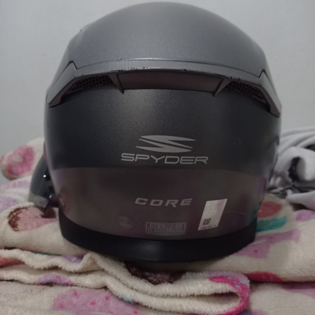 SPYDER CORE HELMET, Motorbikes, Motorbike Parts & Accessories, Helmets ...