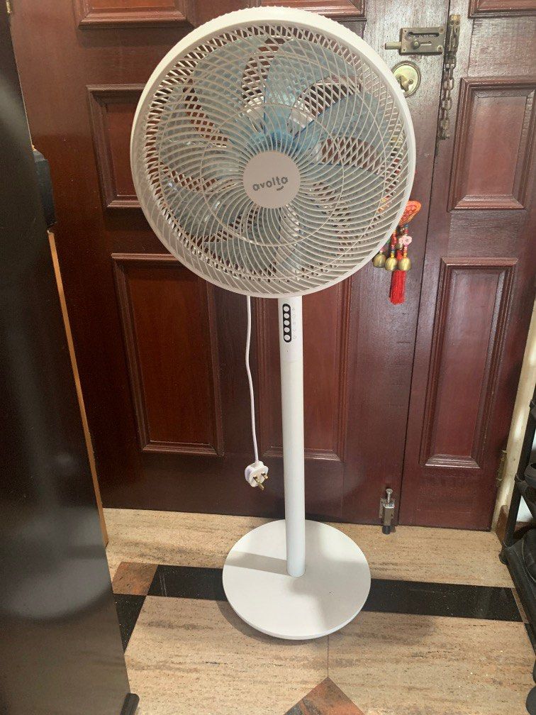 Standing Fan with remote control, Furniture & Home Living, Lighting ...