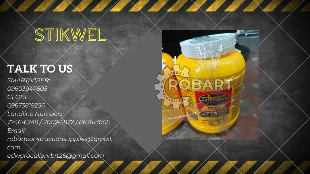 Stikwel, Commercial & Industrial, Construction & Building Materials on ...