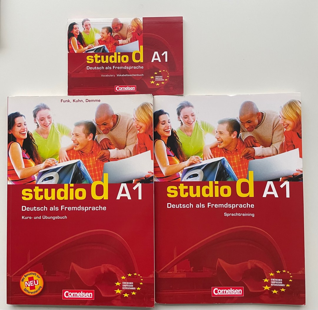 Studio d A1 Deutsch als Fremdsprache Complete Set, Hobbies & Toys, Books & Magazines, Textbooks ...