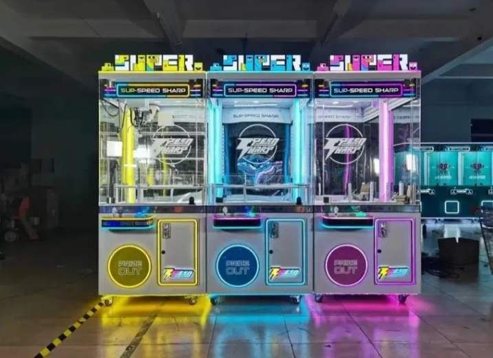 SUPER SPEED SHARP CLAW CRANE ARCADE MACHINE / PRE-ORDER BASIS / COIN ...