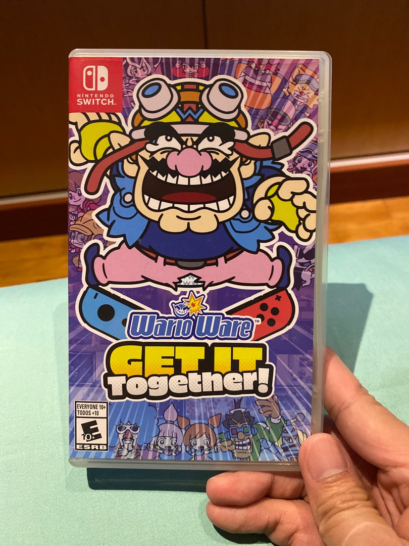 Switch Warioware Get It Together!, Video Gaming, Video Games, Nintendo ...