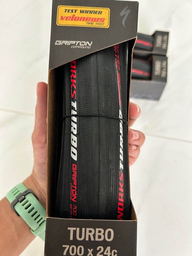 S-works Turbo Gripton Tires, Sports Equipment, Bicycles & Parts, Parts ...