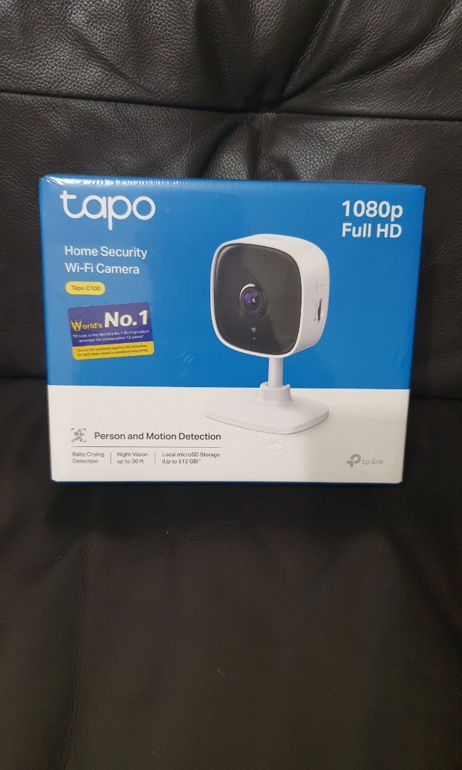 TAPO C100 TPLINK 1080p FHD WIFI Camera, Furniture & Home Living ...