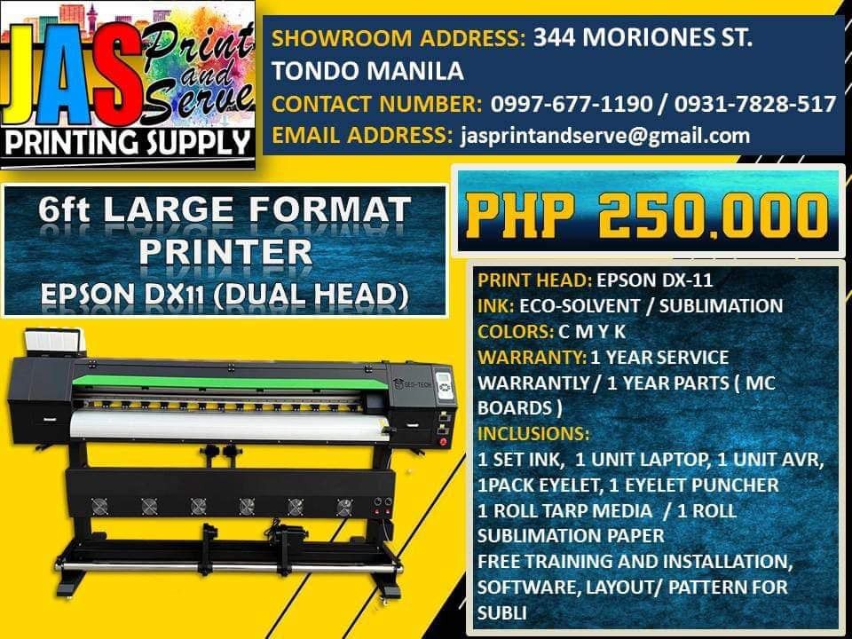 TARPAULIN MACHINE AND SUBLIMATION PRINTER, Computers & Tech, Printers ...