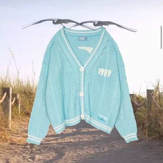 Taylor Swift 1989 Taylor's Version XS/S Cardigan (# vinyl cd album ...