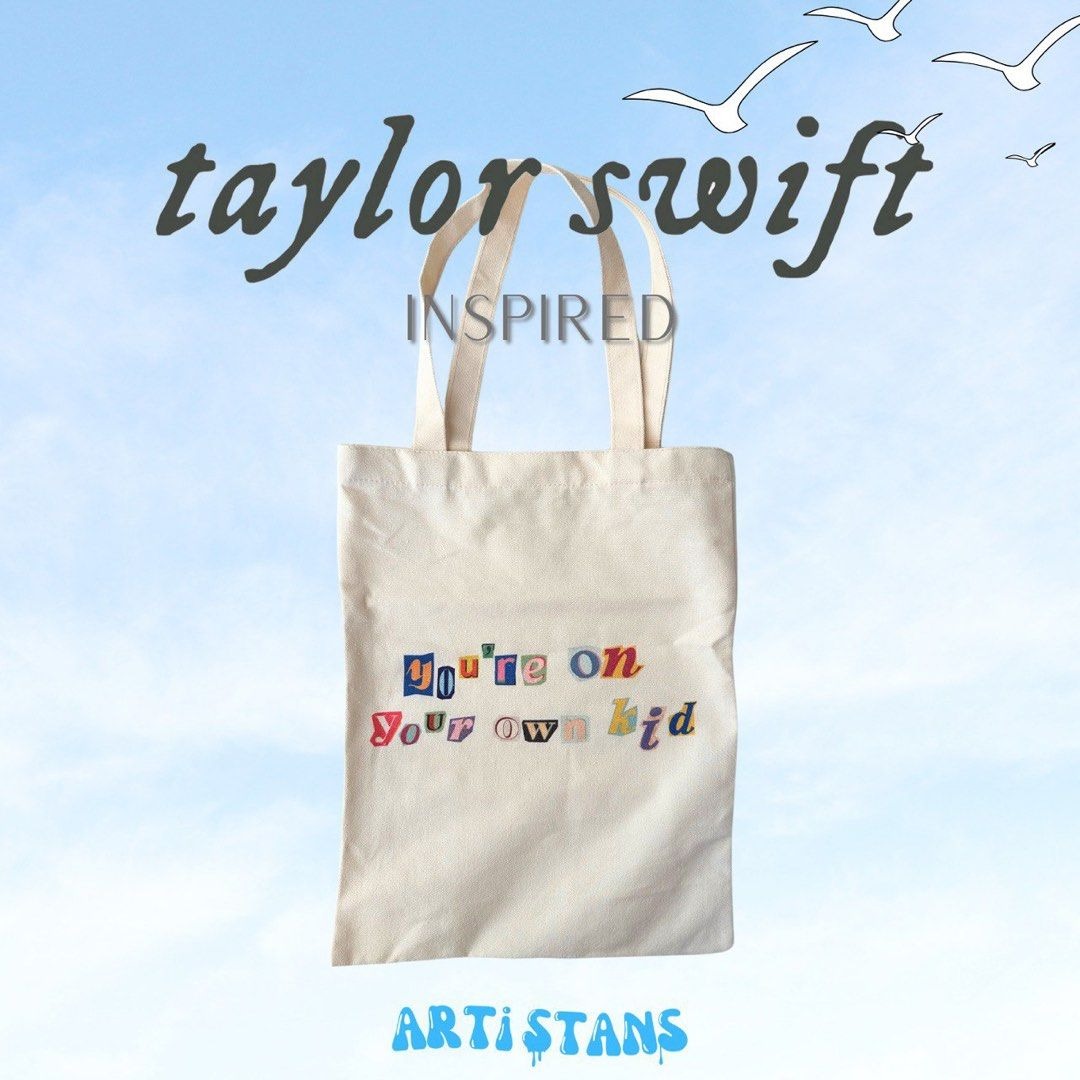 Taylor Swift Inspired Tote Bag, Hobbies & Toys, Memorabilia ...