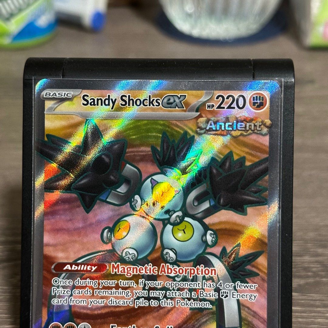 TCG POKEMON - Sandy Shocks EX 228/182 - Full Art Secret Rare Scarlet ...