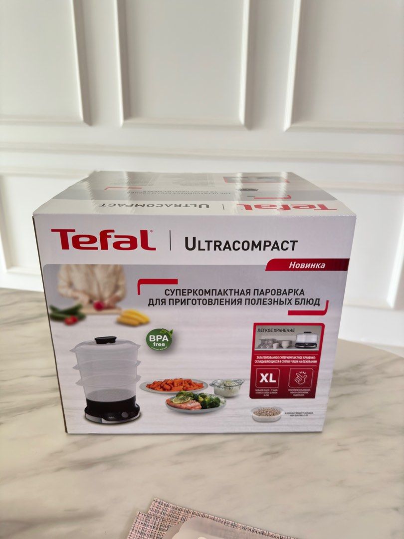 Tefal new ultra compact 3 tier steamer 9L (VC 2048), TV & Home ...