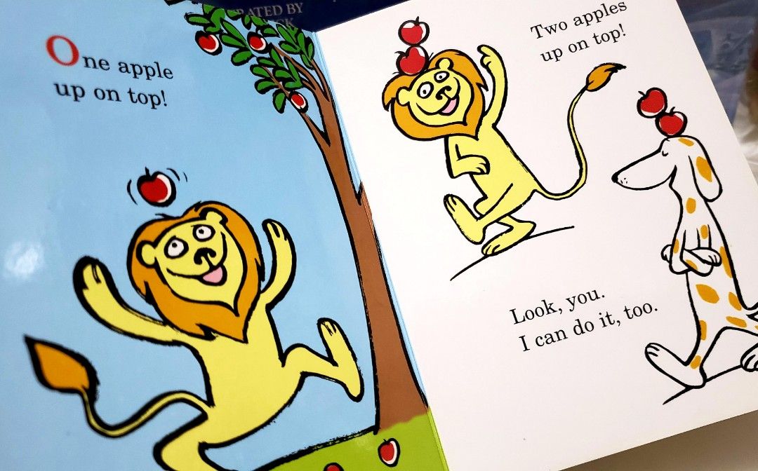 Ten Apples on Top by Dr Seuss, Boardbook, Hobbies & Toys, Books ...