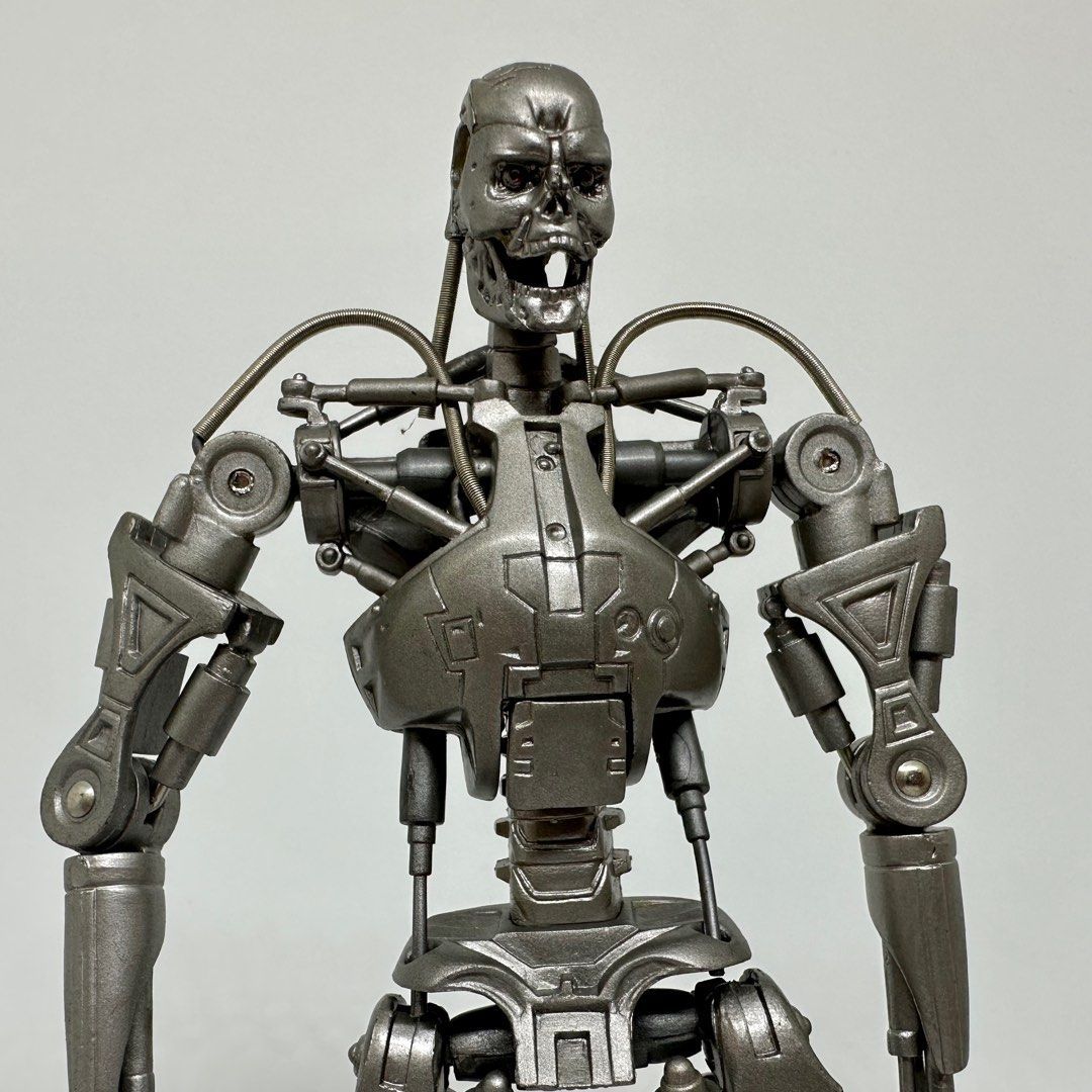 Terminator 2 1/12 Scale T-800 Endoskeleton With Fire Arms by Aoshima ...