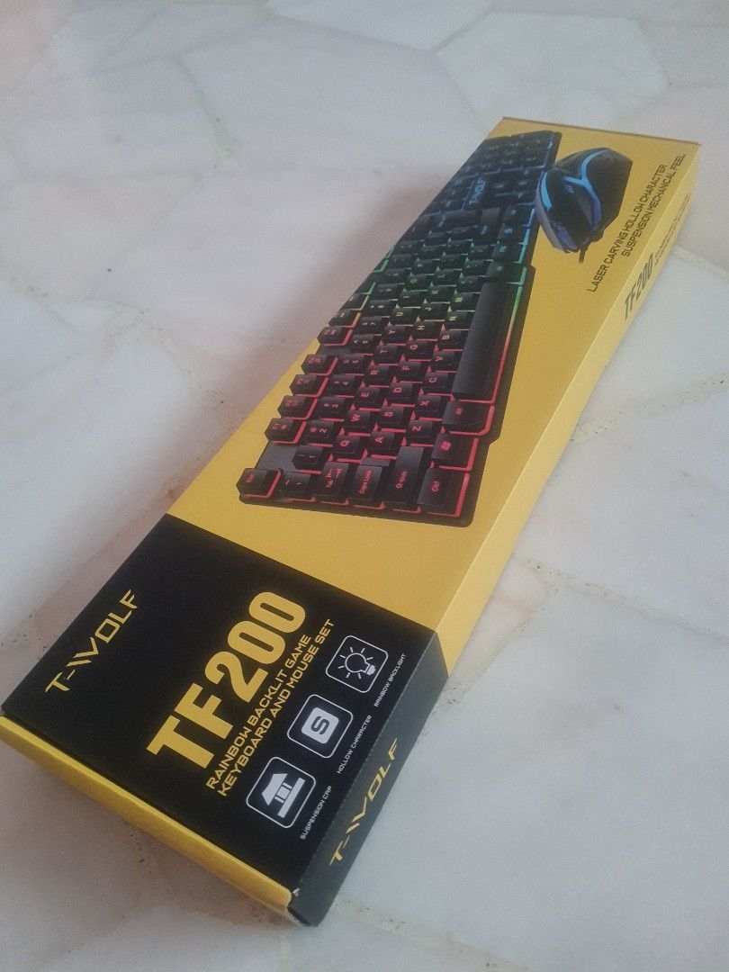 TF200 keyboard and mouse, Computers & Tech, Parts & Accessories ...