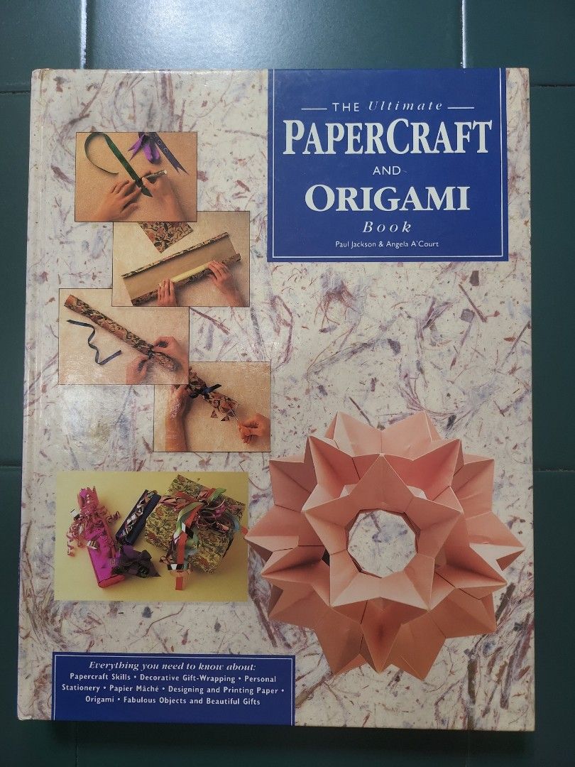 The Ulitmate Papercraft and Origami Book, Hobbies & Toys, Books ...
