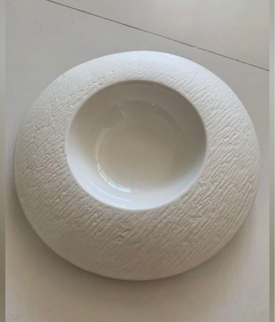 Thick ceramic pasta dish plate, Furniture & Home Living, Kitchenware ...