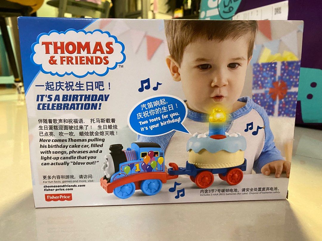 Thomas & friends birthday wish Thomas train, Hobbies & Toys, Toys ...