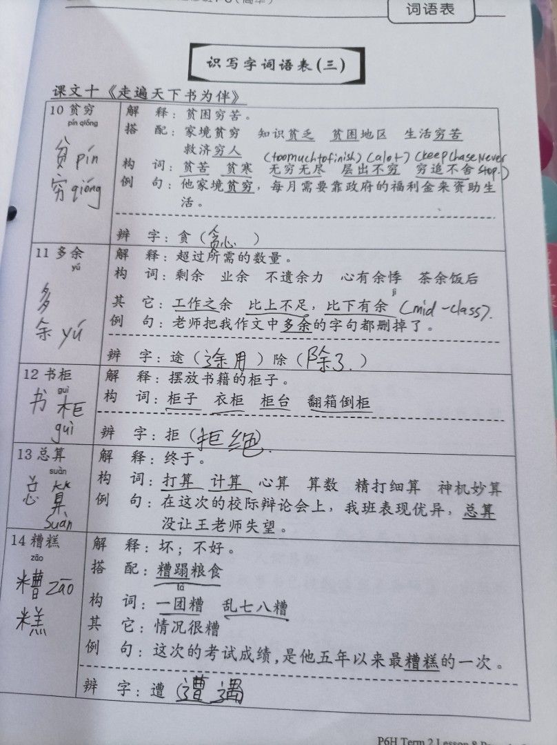 Tien Hsia Higher Chinese Enrichment P5 P6, Hobbies & Toys, Books & Magazines, Assessment Books ...