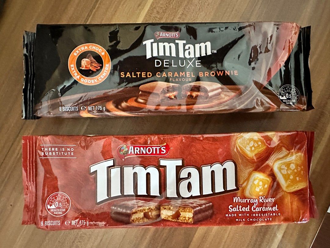 Tim Tam - Salted Caramel Brownie & Murray River Salted Caramel, Food ...