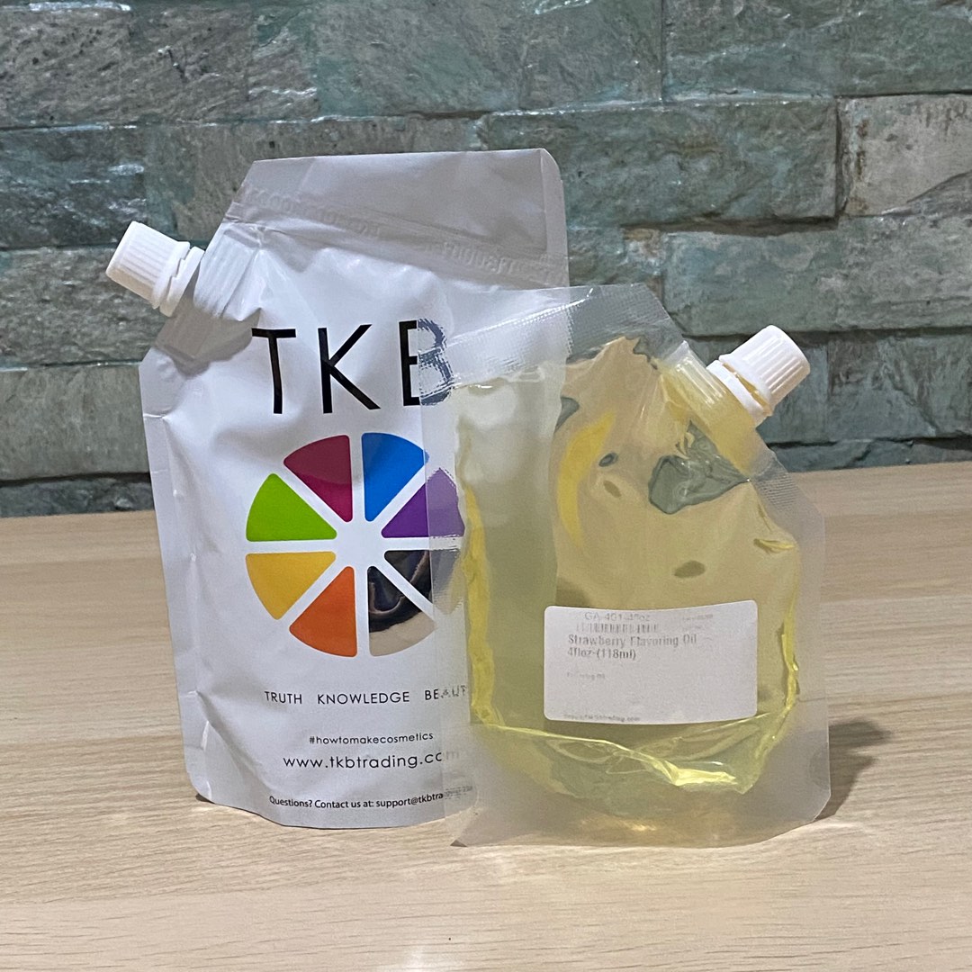 TKB Versagel Gloss Base & Strawberry Fragrance Oil for Lipgloss, Beauty ...