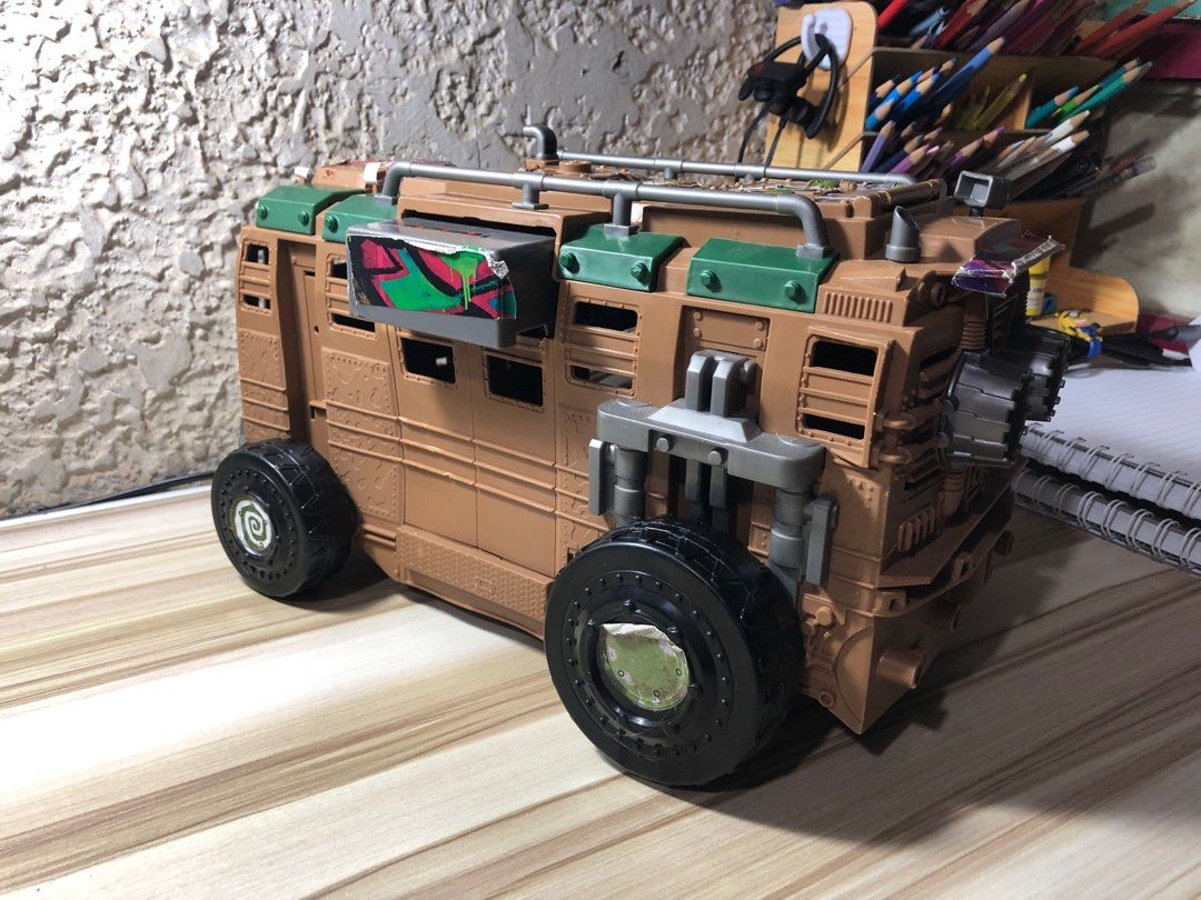 TMNT ninja turtle shellraiser van vehicle, Hobbies & Toys, Toys & Games ...