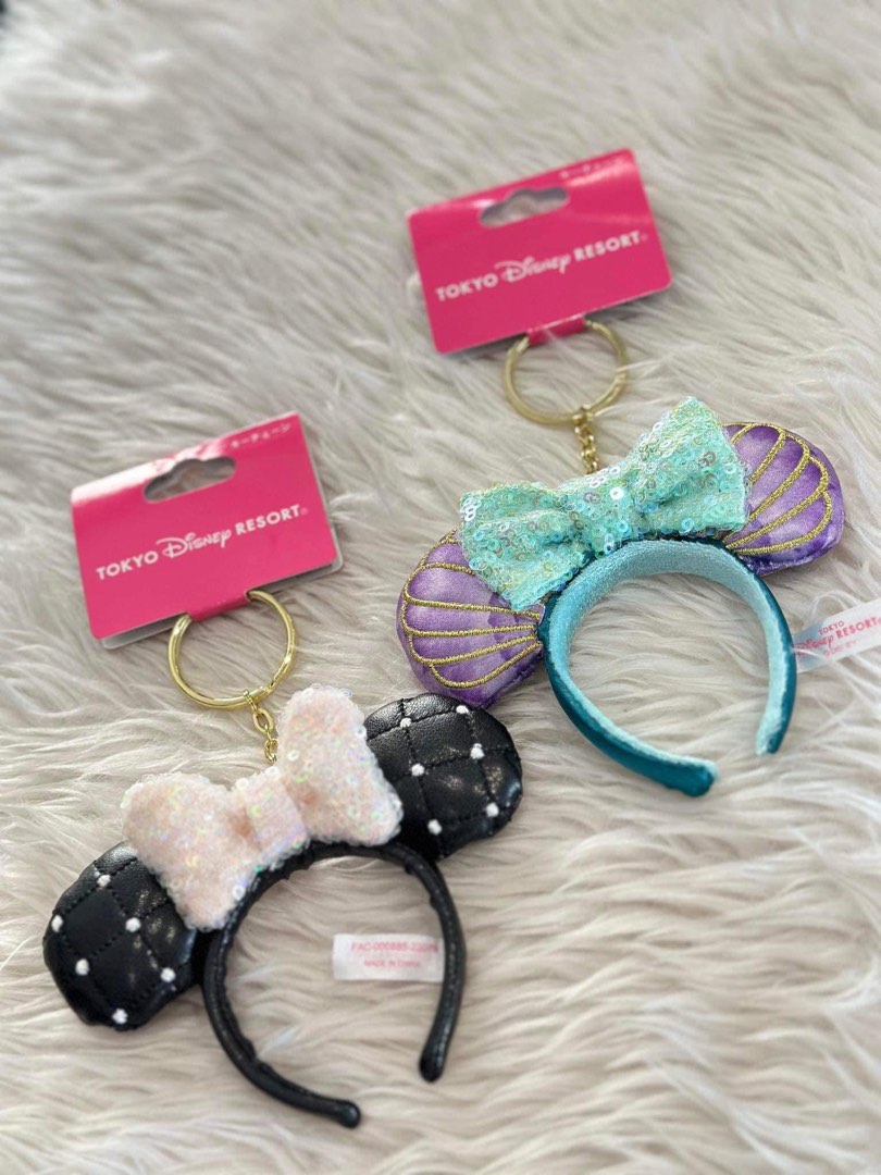 Tokyo Disneyland Headband Keychain, Women's Fashion, Watches ...