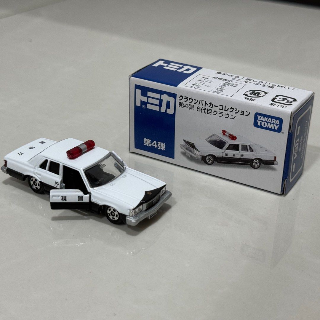 Tomica AEON 5th Generation Crown Patrol Car, 6th Generation Crown ...