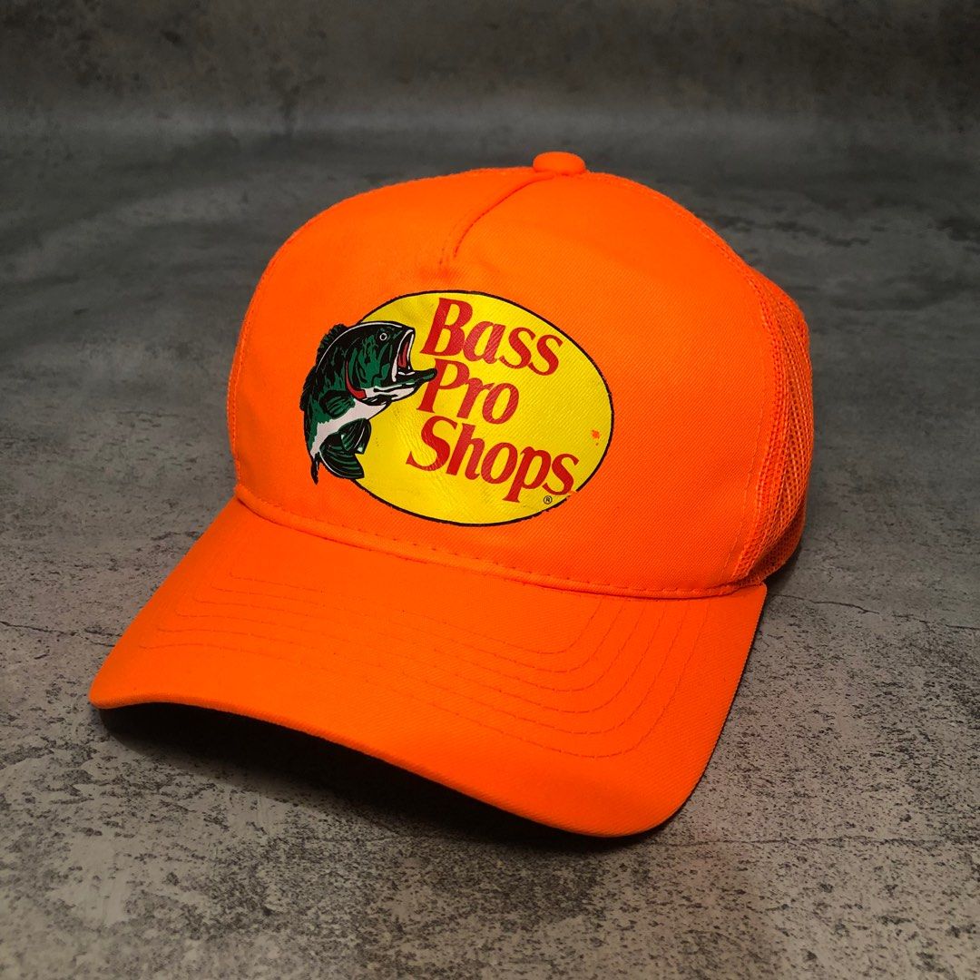 Trucker Hat Topi Bass Pro Shops Hat Bass Pro Shop Fesyen Pria Aksesoris Topi Di Carousell