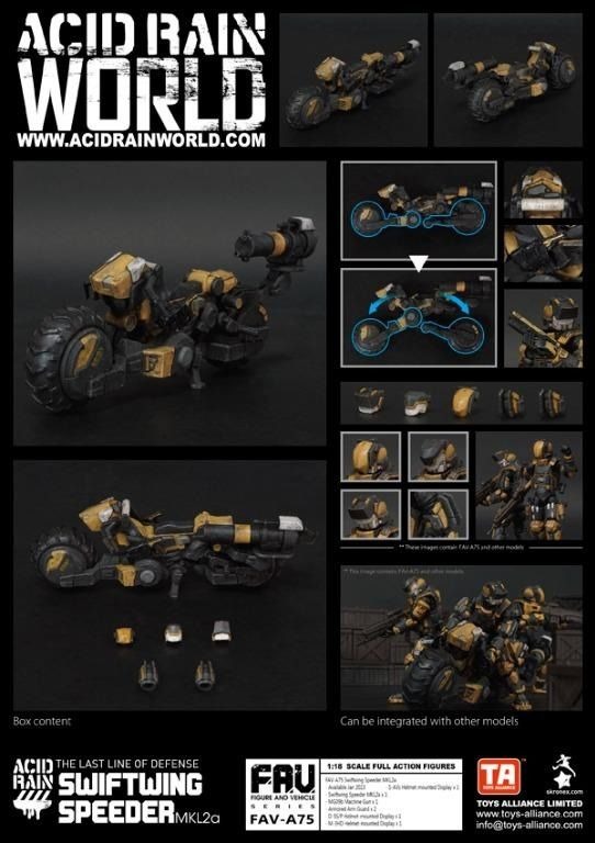 Toys Alliance Acid Rain - Swiftwing Speeder MKL2a, Hobbies & Toys, Toys ...