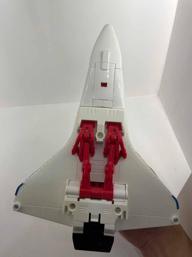 TRANSFORMER Vintage Original 1986, Sky Lynx Space Shuttle White G1 ...