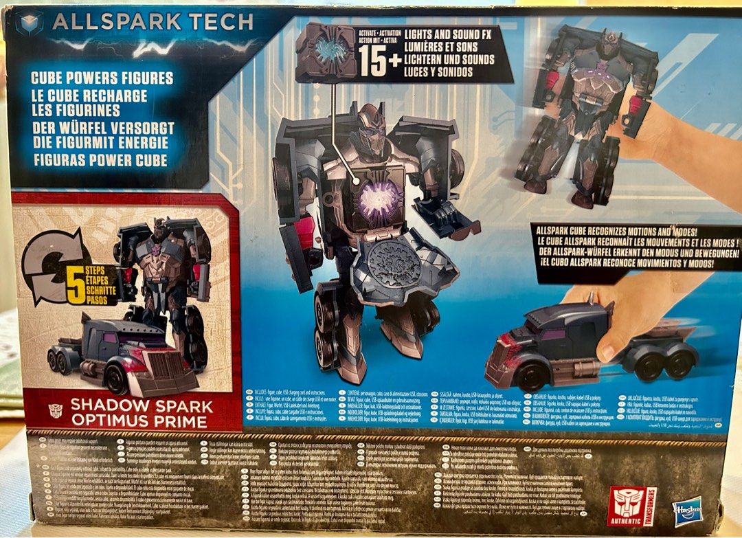 Transformers Allspark Tech Starter Pack Shadow Spark Optimus Prime, Hobbies & Toys, Toys & Games ...