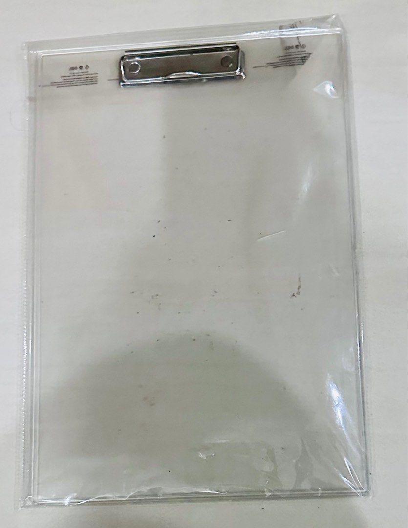 Transparent Exam Pad, Hobbies & Toys, Stationery & Craft, Stationery ...