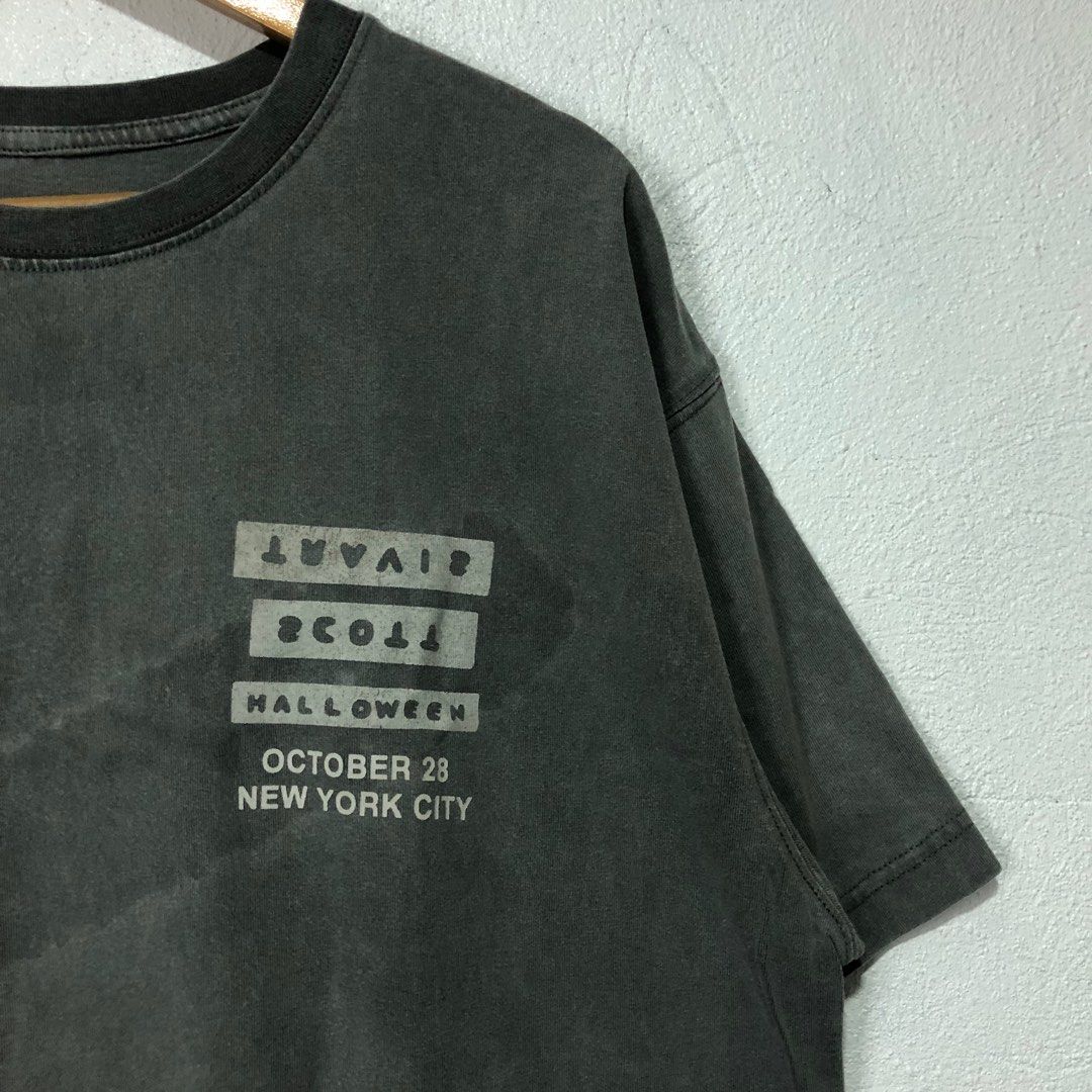 Travis scott horror tee, Men's Fashion, Tops & Sets, Tshirts & Polo ...